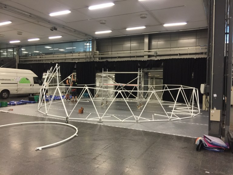 DOMO PROYECCION 360º SONAR | Domos Geodésicos - Alquiler y venta ...