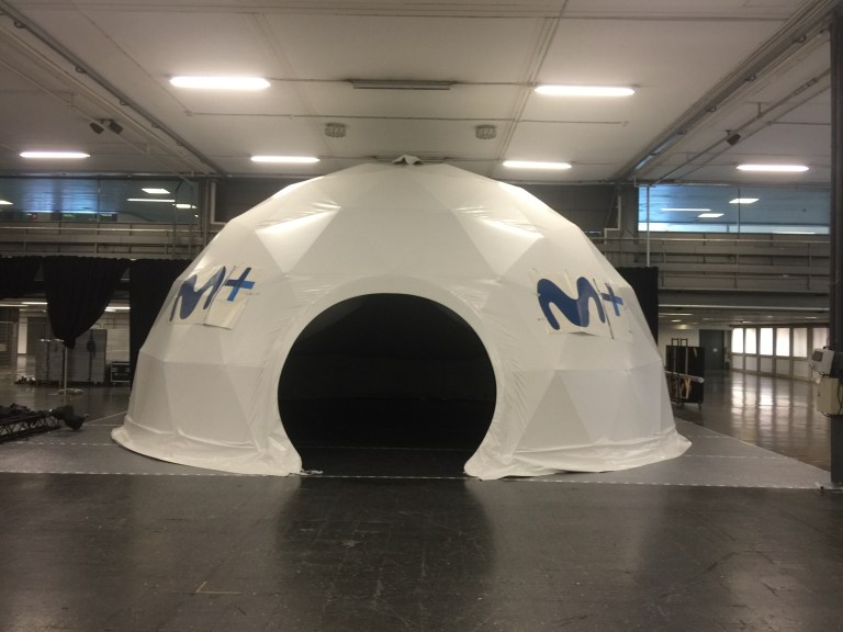 DOMO PROYECCION 360º SONAR | Domos Geodésicos - Alquiler y venta ...